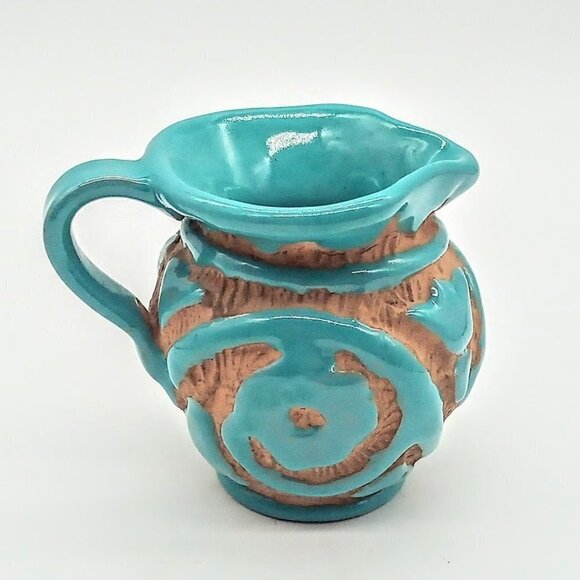 Vintage | Dining | Vintage Sgraffito Italian Peasant Village Art ...